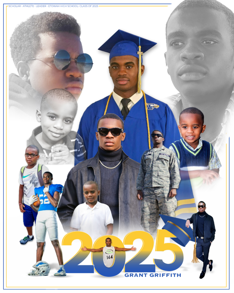 🎓 Senior Tribute Collage: Grant Griffith – Class of 2025 – Gold E ...